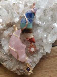 Moon & Star/Sun - Mondazzi Book, Bead & Crystal